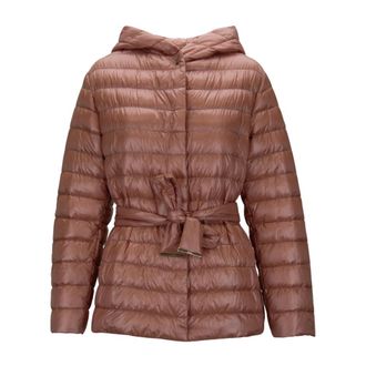 Herno Daunenjacke mit abnehmbarem G&uuml;rtel - - Jackets - Damen - Rosa - 2XL