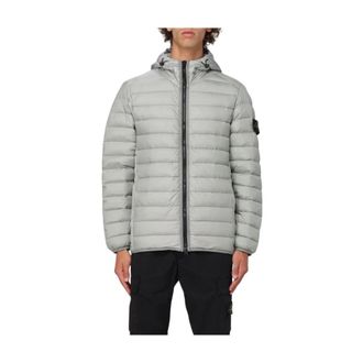 Stone Island Homme, Vestes, Gris, Taille: M Down Jacket