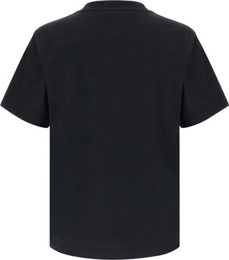 Burberry Equestrian Knight Logo T-Shirt - Black