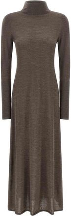 Pinko Robe Au Genou - Beige