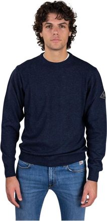 Roy Rogers Homme, Pulls, Bleu, Taille: XL Pull ras du cou