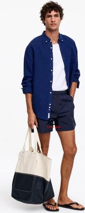 Arket Tragetasche Aus Gewachstem Canvas -Wei&szlig;