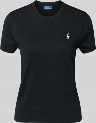 Polo Ralph Lauren Slim Fit Strickshirt aus Baumwoll-Mix