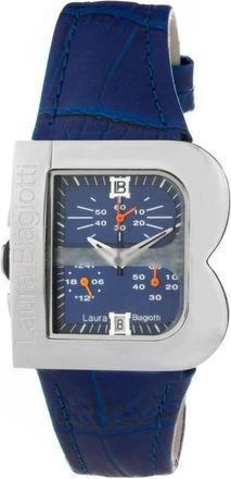 Laura Biagiotti Femme, Accessoires, Violet, Taille: ONE Size Montre habill&eacute;e en cuir