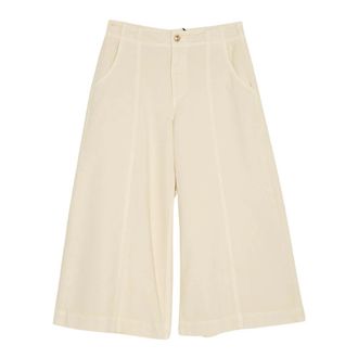 Twinset Panelled Culottes - - Trousers - Damen - Beige - W28