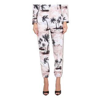 Palm Angels Island Print Pants - Femme - Pantalons - Multicolore - Taille: 40 FR