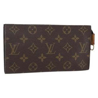 Louis Vuitton Pre-owned Canvas Clutch - - Pre-owned - Damen - Braun - ONE SIZE