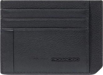 Piquadro Homme, Accessoires, Noir, Taille: ONE Size Porte-cartes de cr&eacute;dit fin