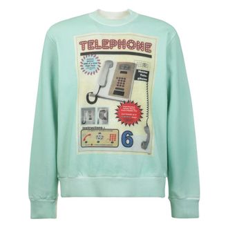 Maison Margiela Herren, Sweatshirts & Hoodies, Gr&uuml;n, MGr&ouml;&szlig;e