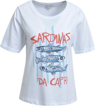 Milano Rundhalsshirt aus Baumwolle