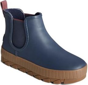 Sperry Top-Sider Torrent Chelsea Bottes de pluie imperméables pour homme, Bleu marine/gum, 38 EU