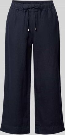 Toni Wide Leg Caprihose aus Leinen Modell PIA
