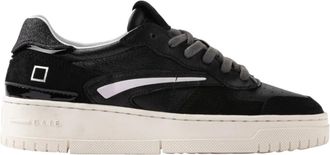 D.A.T.E. D.a.t.e., Femme, Chaussures, Noir, Taille: 38 EU Baskets Camoscio