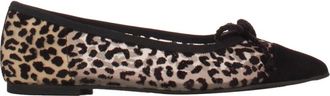 Pretty Ballerinas Femme, Chaussures, Noir, Taille: 37 EU Ballerine fantaisie l&eacute;opard