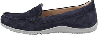 Geox Femme D Vega Moc A Mocassins, Navy, 37.5 EU
