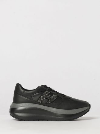 Hogan Baskets Maxi I Active en cuir avec logo H en strass et semelle chunky