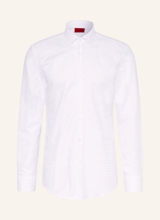 HUGO BOSS Hugo Hemd Kenno Slim Fit weiss