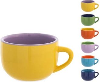 hOme Samba Set mit 6 Kaffeetassen, Keramik, 115 cc