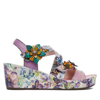Laura Vita Sandalen Laura Vita Facdiao 11 Violett