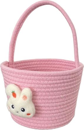 Generic Osterkorb | Hübsche Aufbewahrung von Süßigkeiten - Osterhasenkorb Süße Eimertüten mit Griff für Jagdeier Süßigkeiten