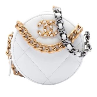 Chanel Pre-owned Vintage Satchel - Femme - Pre-owned - Blanc - Taille: ONE Size