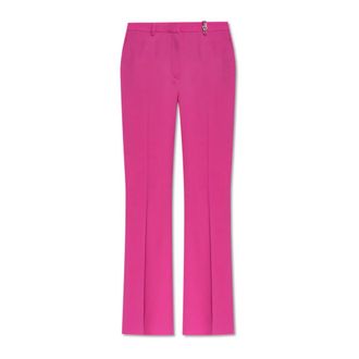 Versace Wollfaltige Hosen - - Trousers - Damen - Rosa - XS