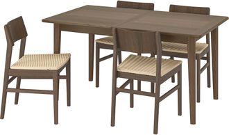 IKEA SKANSN&Auml;S / SKANSN&Auml;S Tisch und 4 St&uuml;hle