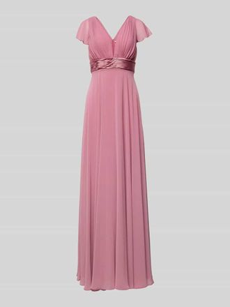 Jake*s Abendkleid mit gelegten Falten