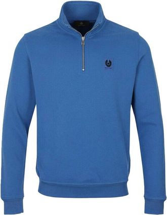 Belstaff Herren Sweatshirt mit Troyer-Kragen