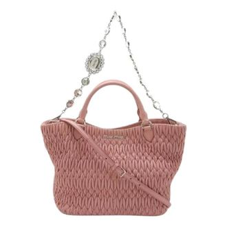 Miu Miu Damen, Pre-Owned, Rosa, ONE SIZEGr&ouml;&szlig;e