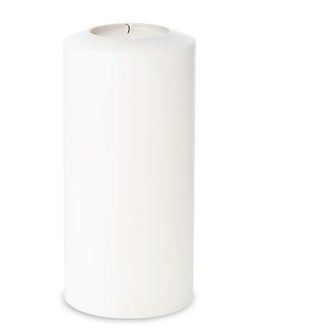 Edzard Bougie &agrave; Chauffe-Plat Durable Bougie Pine Corn&eacute;lius, Hauteur 21 cm, diam&egrave;tre 10 cm, Convient aux Bougies &agrave; Maxi Chauffe-Plat, r&eacute;sistant &agrave; la Chaleur j