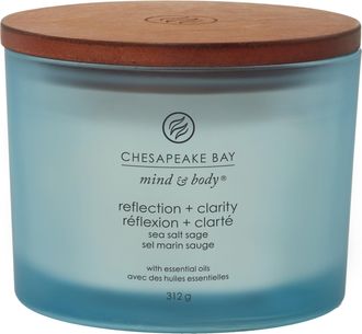 Yankee Candle Company Reflection & Clarity Kerze Meersalz Salbei, 3 Dochte, 312 g