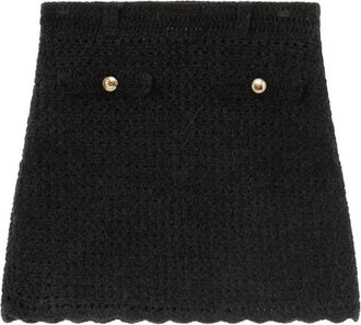 Ganni Femme, Jupes, Noir, Taille: 40 FR Ganni Skirts Black