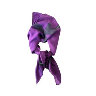 Chanel Pre-owned Carr&eacute; Motif Papier Cadeau - Femme - Pre-owned - Violet - Taille: ONE Size