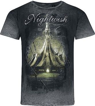 Nightwish Imaginaerum Homme T-Shirt Manches Courtes Noir M 100% Coton Regular/Coupe Standard