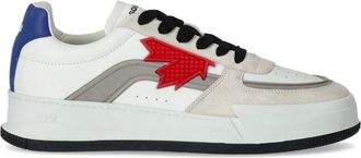 Dsquared2 Homme, Chaussures, Blanc, Taille: 40 EU Canadian Baskets