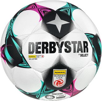 DERBYSTAR Austria Admiral Bundesliga Brillant Mini v25 Miniball Wei&szlig; weissschwarz, 1Size Ohne Geschlecht