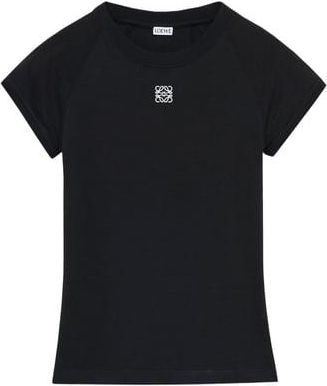 Loewe T-shirt ajust&eacute; en coton m&eacute;lang&eacute;