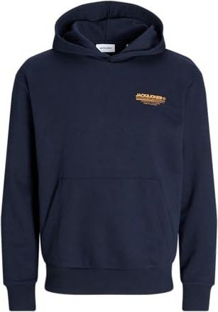 Jack & Jones Sweat à Capuche Jjolive Sweatshirt, Navy Blazer Jack&Jones, M Homme