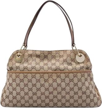 Gucci Sac bandouli&egrave;re Eclipse Pre-owned - Femme - Pre-owned - Beige - Taille: ONE Size