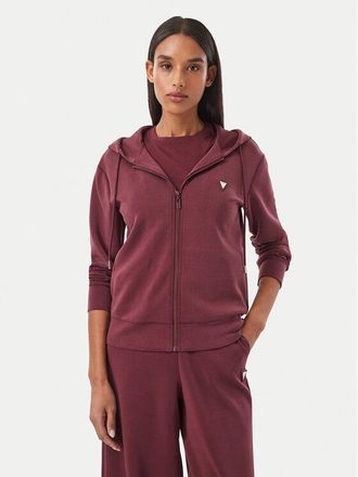 Guess Sweatshirt V4YQ06 KCAY2 Dunkelrot Regular Fit
