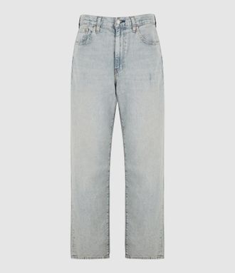 Levi's Jean 568 Loose Straight Med Indigo-Worn In Heavy Metal Ltwt