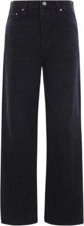 Toteme Femme, Jeans, Noir, Taille: W29 L30 Twisted Seam Denim Full Length