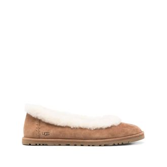 UGG Ugg, Femme, Chaussures, Beige, Taille: 40 EU Ballerines Zora