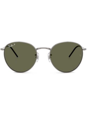 Ray-Ban lunettes de soleil Round Reverse - Argent