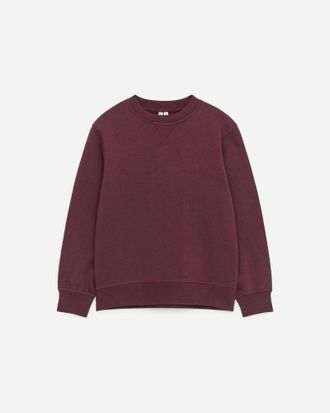 Arket Sweatshirt Aus French Terry -Rot