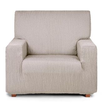 Eysa Housse de canap&eacute; Extensible 1 Place Lin Design Luz