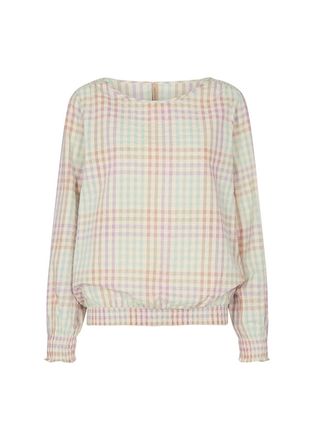 Soyaconcept Damen SC-BELMA 1 Bluse, 6404 Green Haze Combi, Small