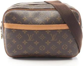 Louis Vuitton Sac bandouli&egrave;re Reporter PM Monogram Pre-owned - Femme - Pre-owned - Brun - Taille: ONE Size