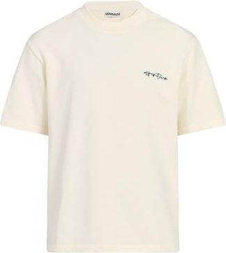 Minimum T-shirt droit brod&eacute; Terry en coton organique